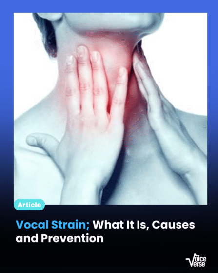Vocal Strain: What It Is, Causes and Prevention | Voiceverse NG